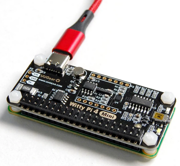 Witty Pi 4 Mini: Realtime Clock and Power Management for Raspberry Pi – goldbots