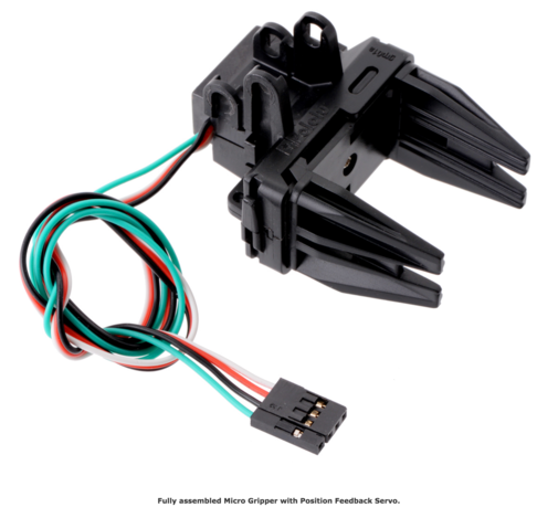 Pololu Micro Gripper Kit with Position Feedback Servo – goldbots